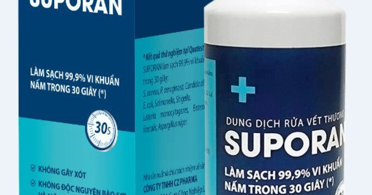 Dung dịch điện hóa diệt khuẩn SUPORAN